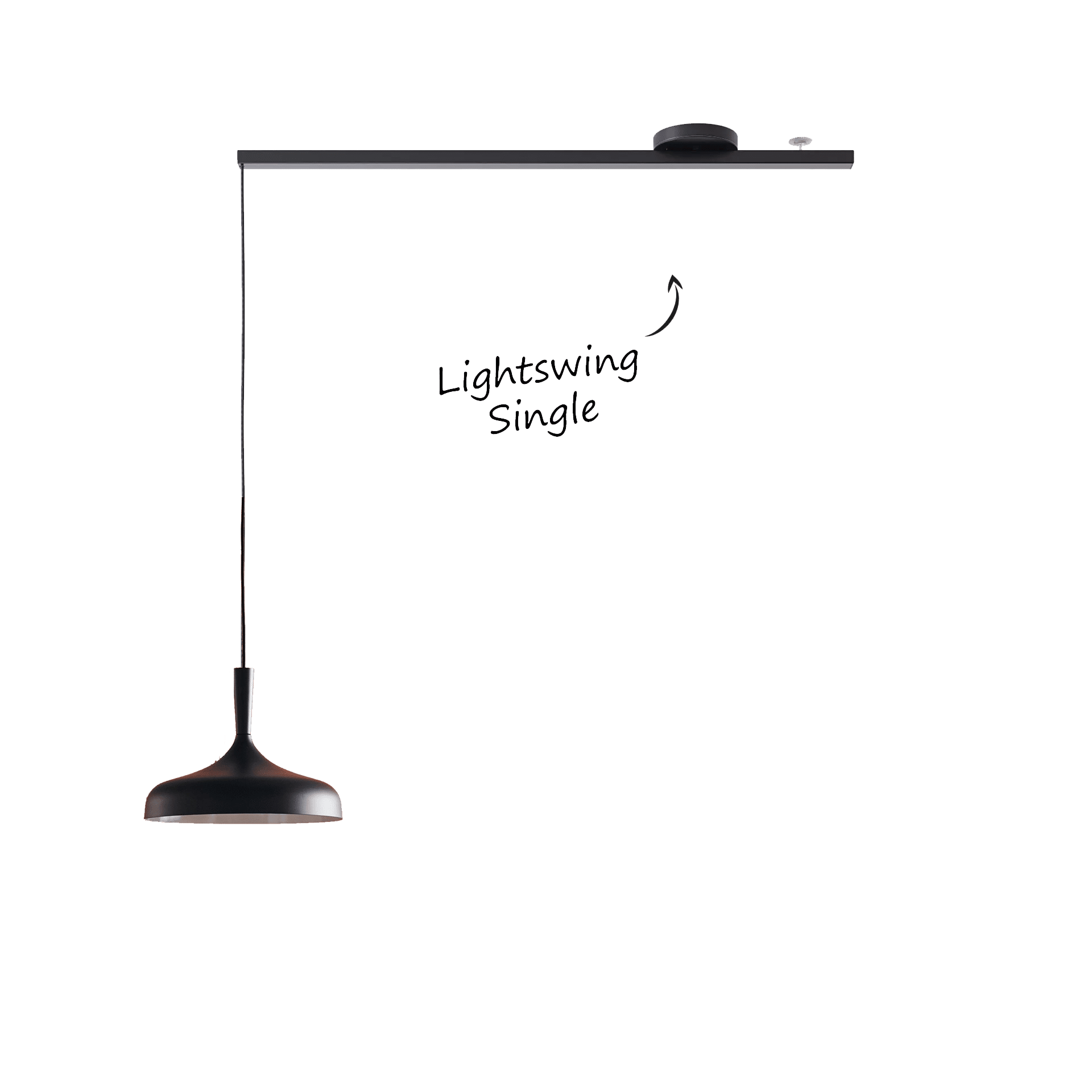 Lichtpunt verplaatsen? Schuif en draai je hanglamp met Lightswing