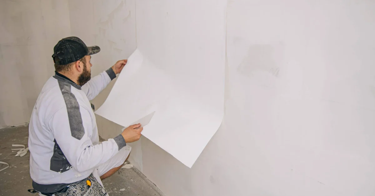 Voorkom scheuren in de muur met glasvliesbehang