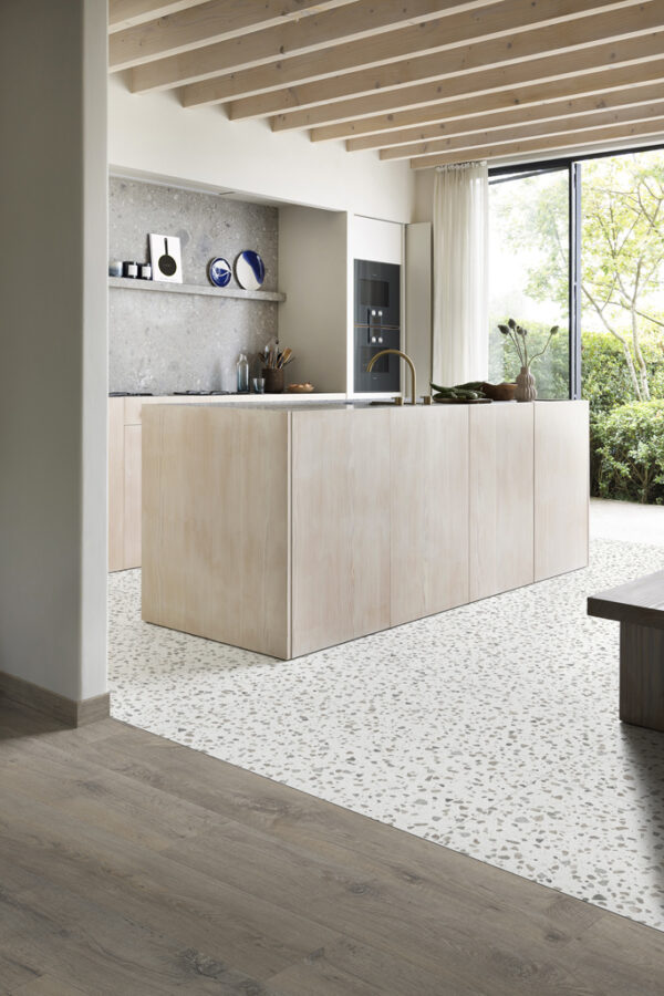 Moduleo pvc vloer met terrazzo look: combineren doe je zo